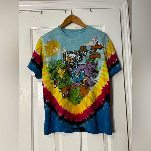 Liquid Blue | Shirts | Liquid Blue Grateful Dead Tiedye Tee Mens Large ...